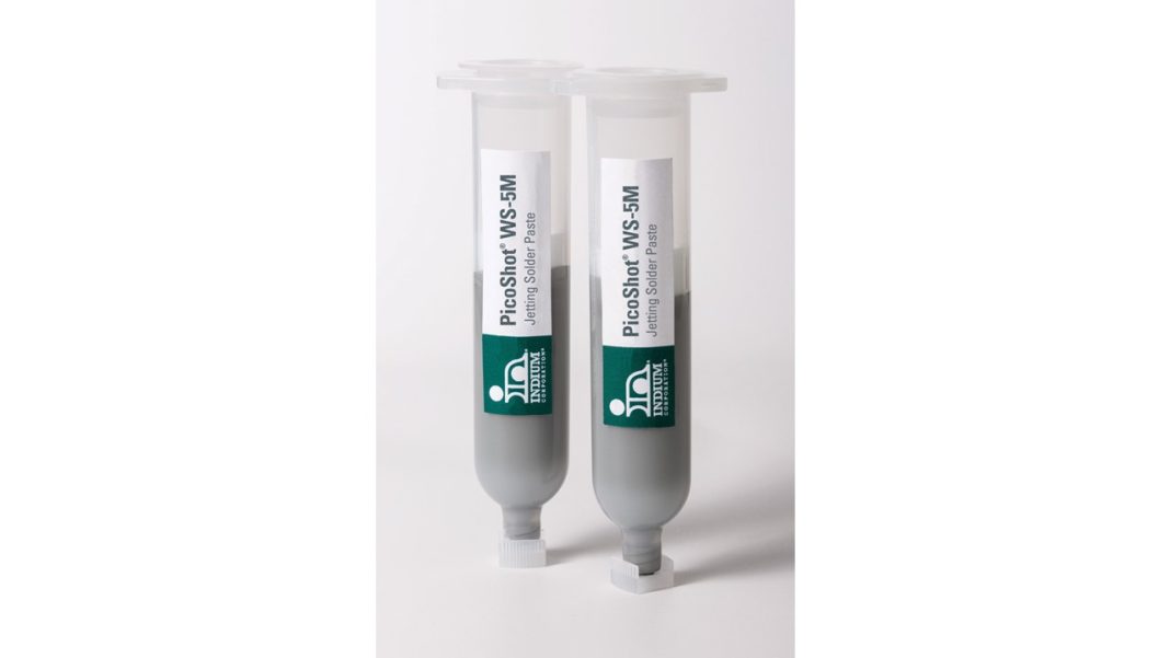Indium Corporation Announces New Jetting Solder Paste - SMT Today