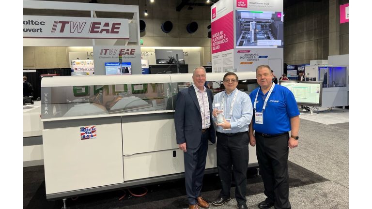 ITW EAE Wins New Product Introduction Award for Electrovert® Wave ...