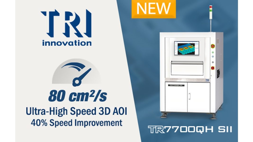 TRI Unveils Ultra-High-Speed 3D AOI Solution - SMT Today