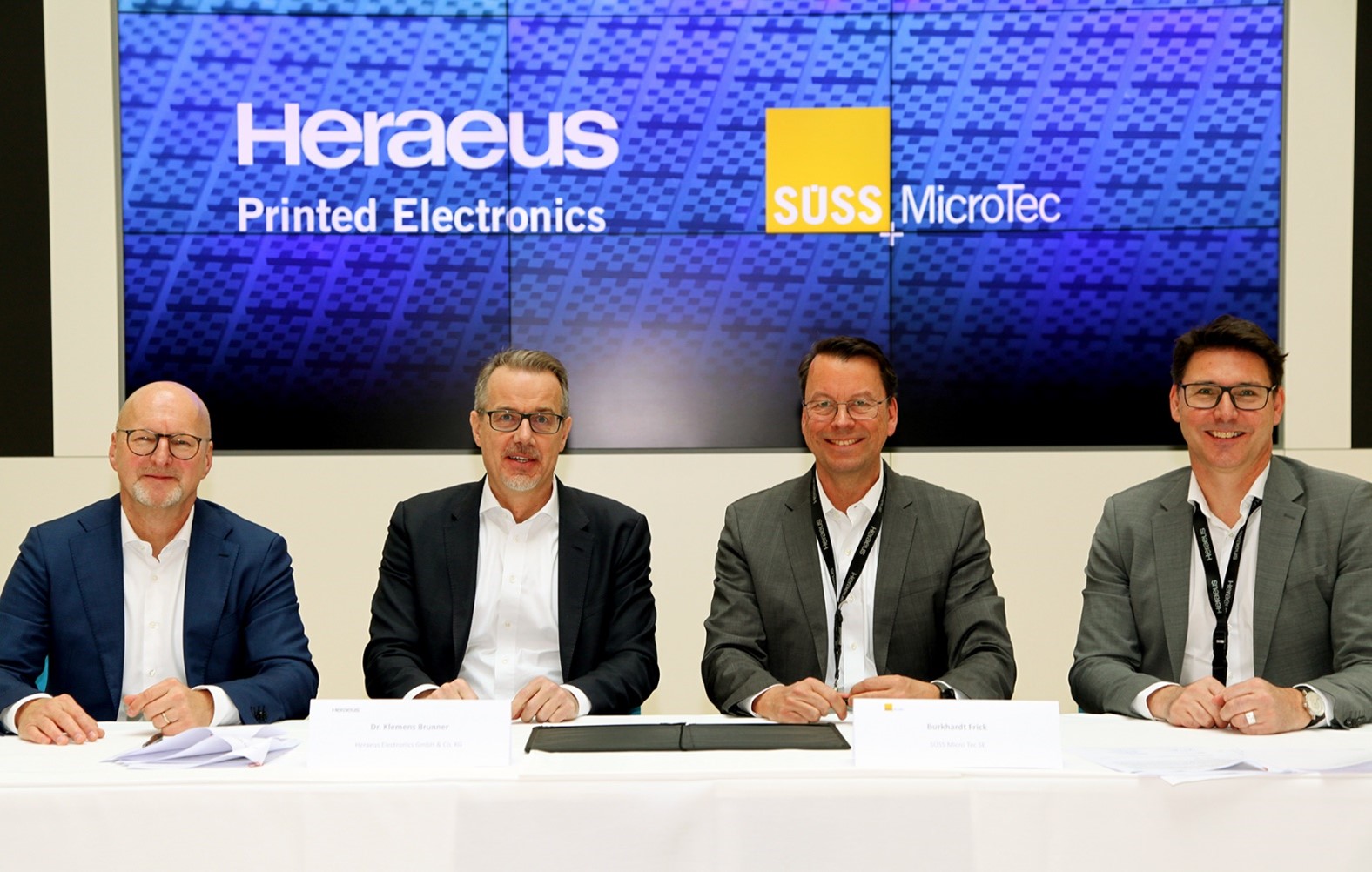 Heraeus Printed Electronics and SUSS MicroTec Join Forces to ...